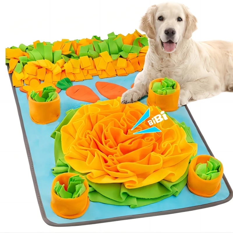 Large Pet Snuffle Mat Dog Feeding Mat Interactive Dog Puzzle Toy for ...