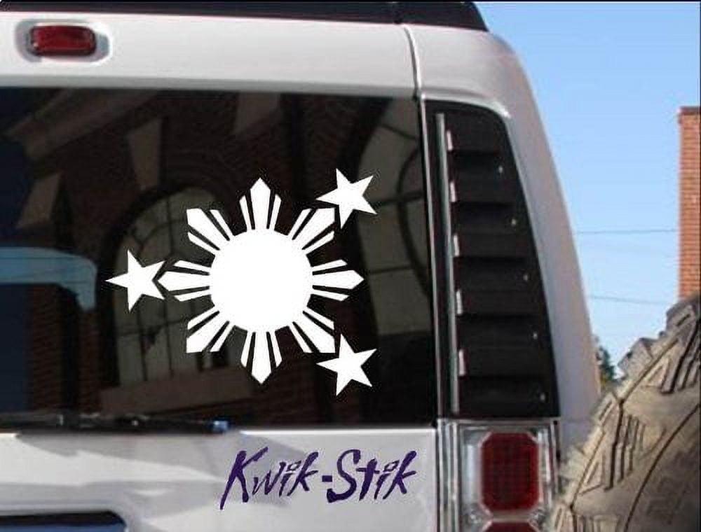 Large Philippines 14" Sticker JDM Vinyl Decal philippine flag *D640 ...