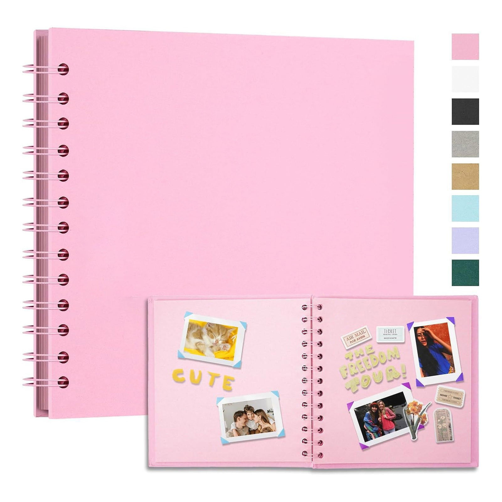 Large Photo Album Self Adhesive 4x6 5x7 8x10 Scrapbook Album DIY ...