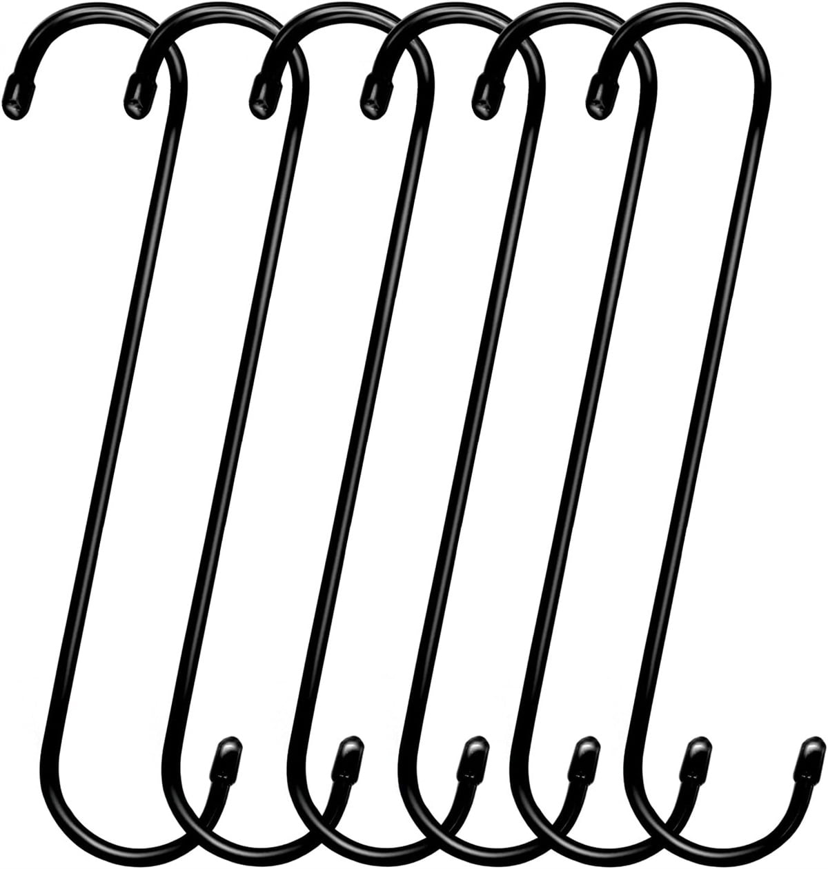 Large Plant S Hooks,Happon 6 Pack 9.84 inch Heavy Duty Long S Hooks for ...