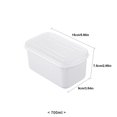 Large Plastic Food Storage Containers with Lids | BPA-Free Freezer ...