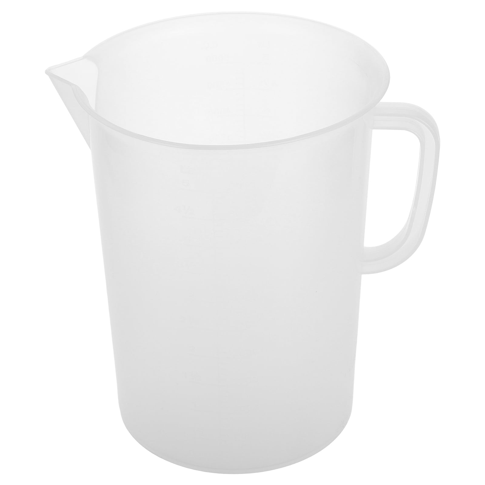 Large Plastic Measuring Jug Oil Measuring Container with Handle for ...