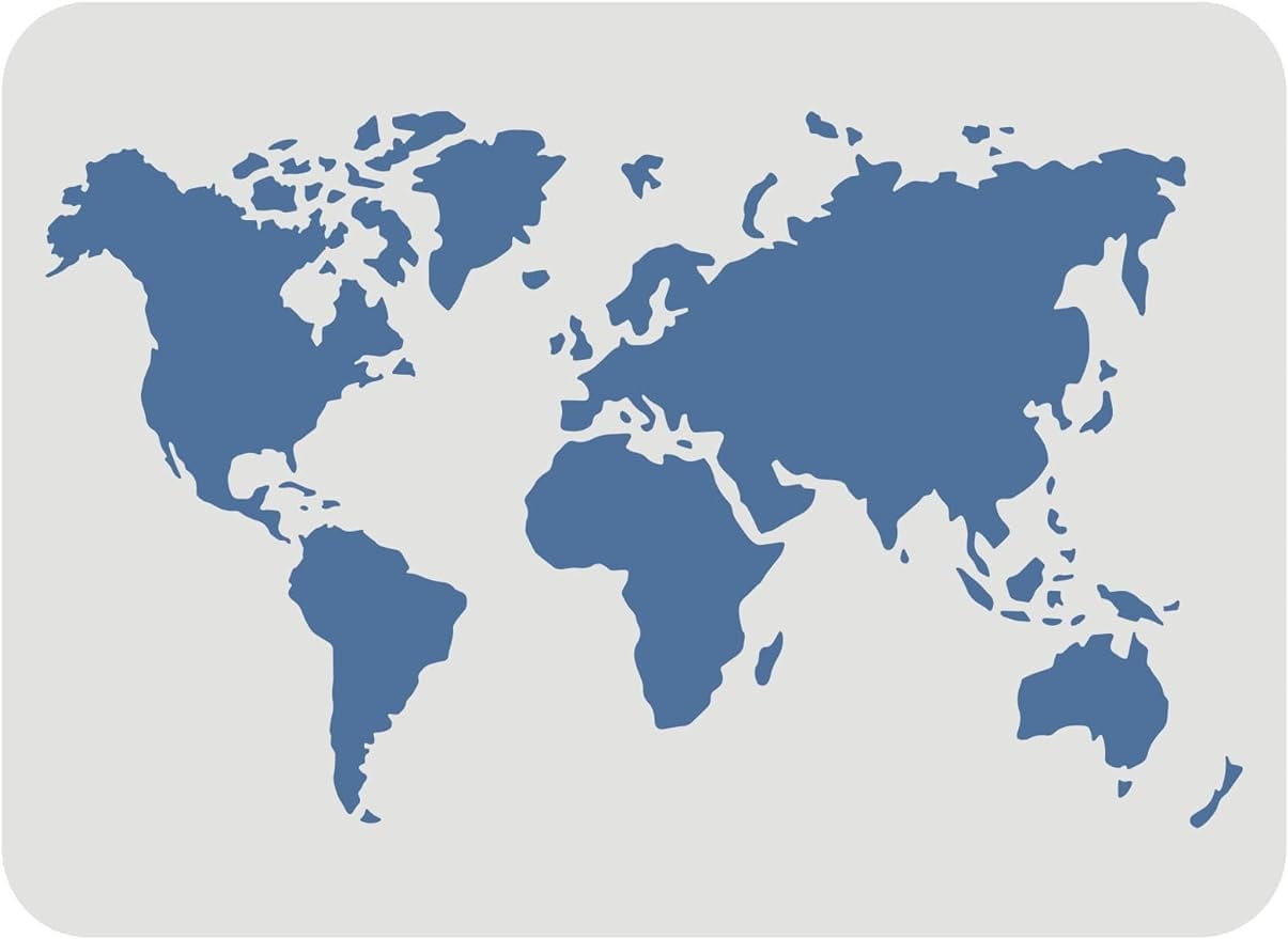 Large Plastic Reusable Drawing Painting Stencils Templates for Painting ...