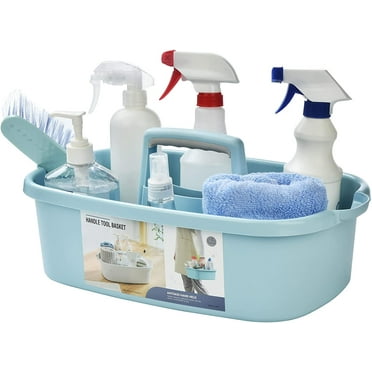 Beautynvta Portable Shower Caddy Tote, Plastic Storage Caddy Basket ...