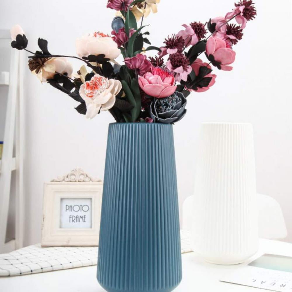 Large Plastic Vase-Minimalist Flower Vase Container Nordic Jardiniere ...