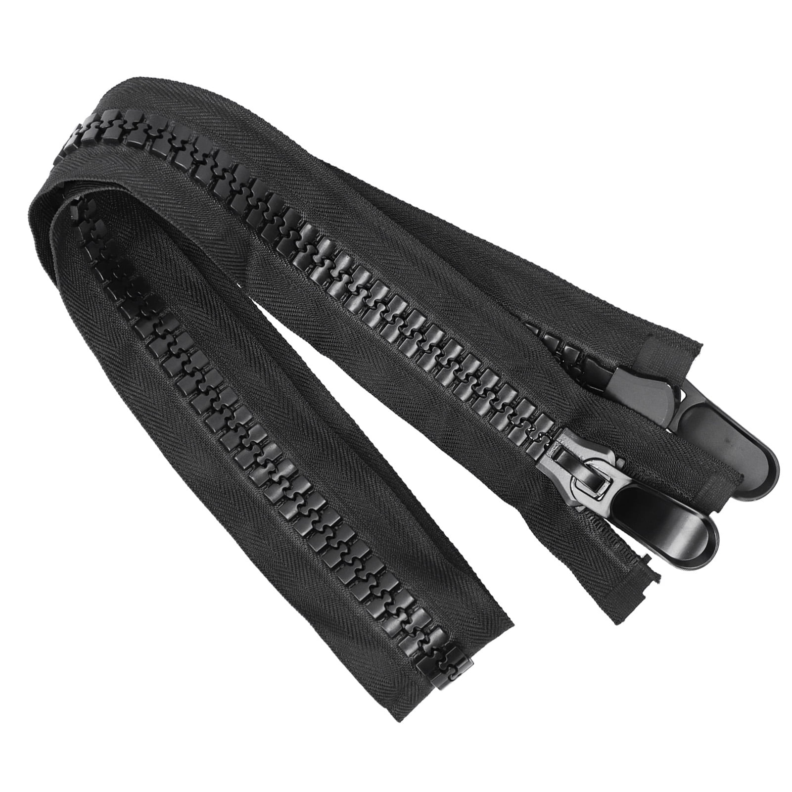 Large Plastic Zipper with Pulls Open End Tent Bag Zippers for DIY ...