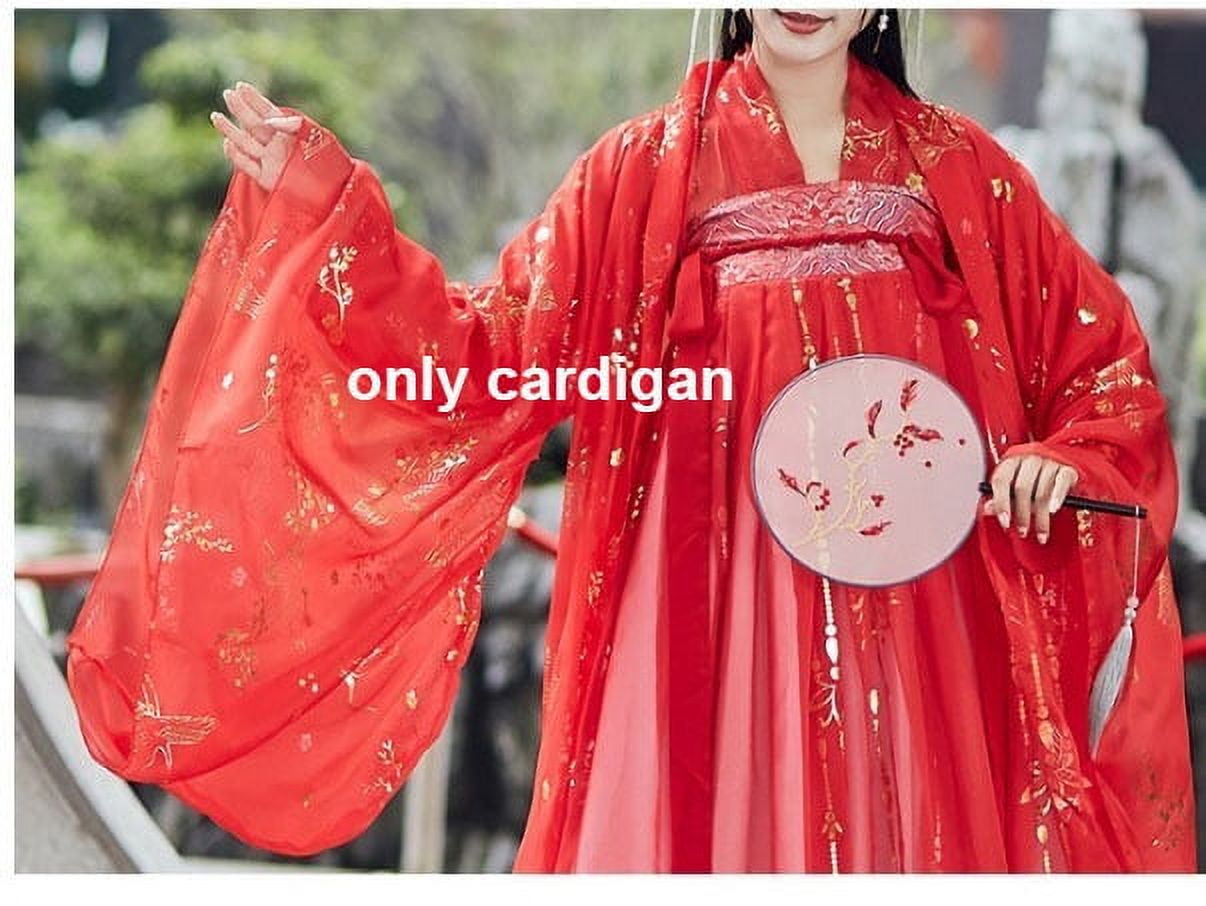 Large Plus Size Female Hanfu Princess Dress Women Fantasia Kimono ...