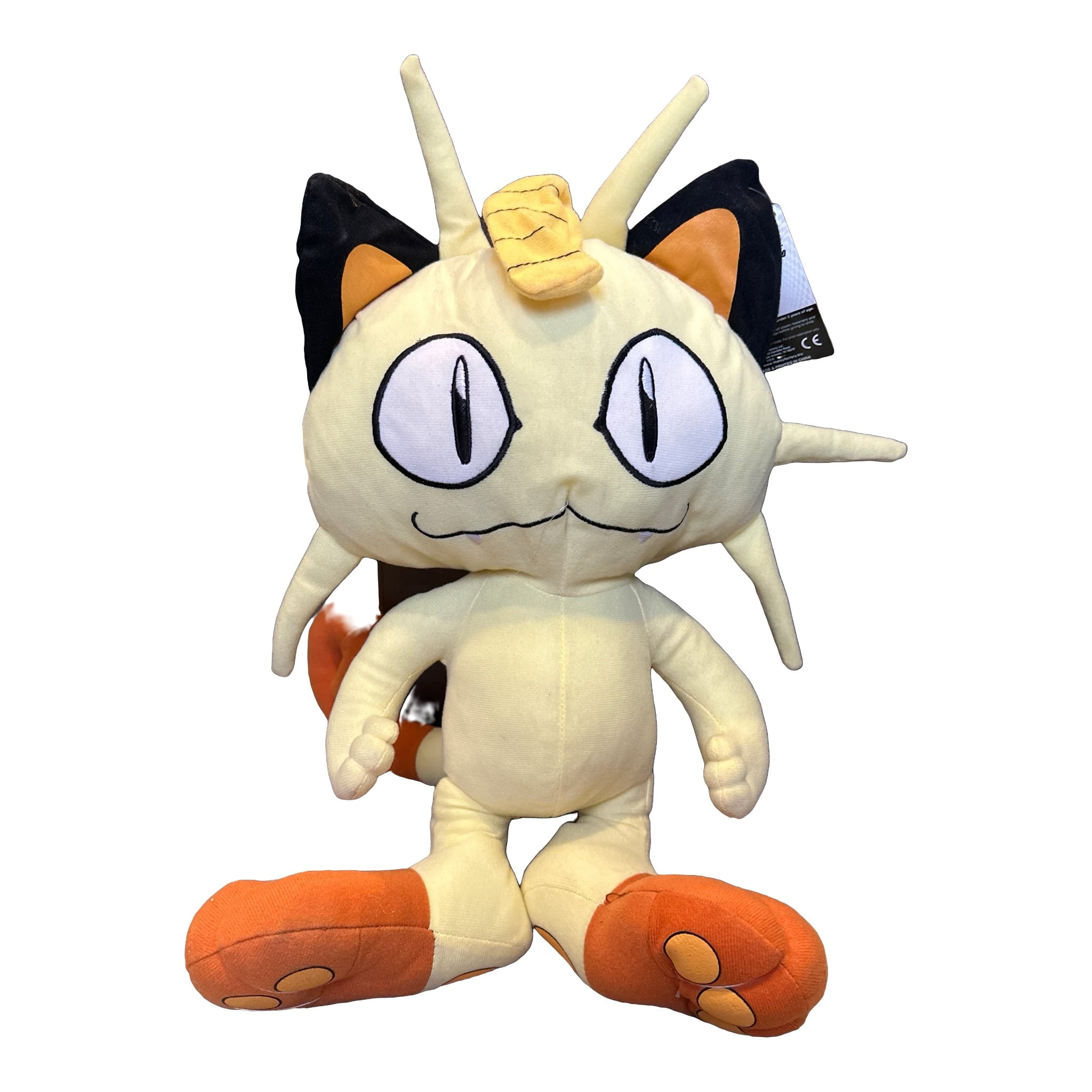 Large Pokemon Meowth 17in Plush Stuffed Animal - Walmart.com