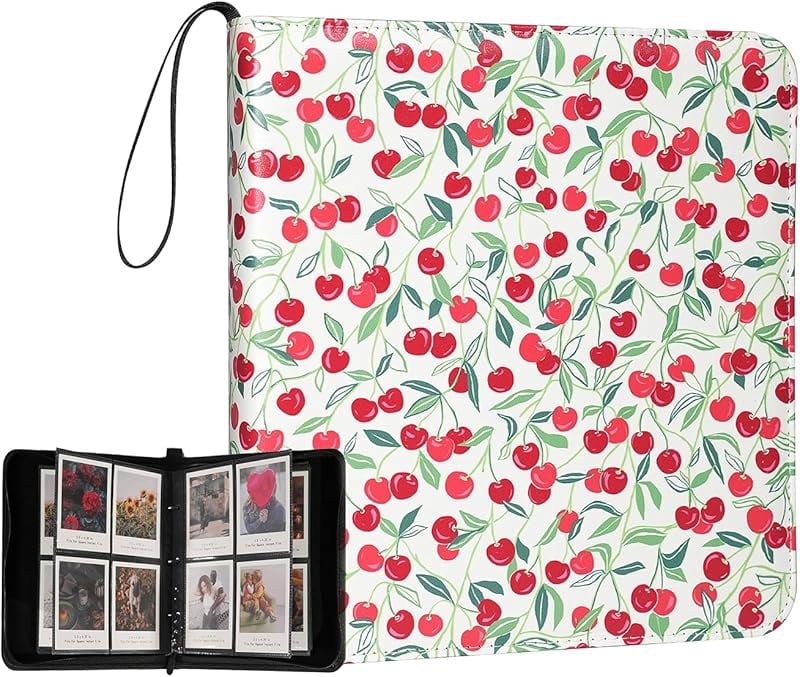Large Polaroid Photo Album Book For i-Type Square Polaroid 600 Photo ...