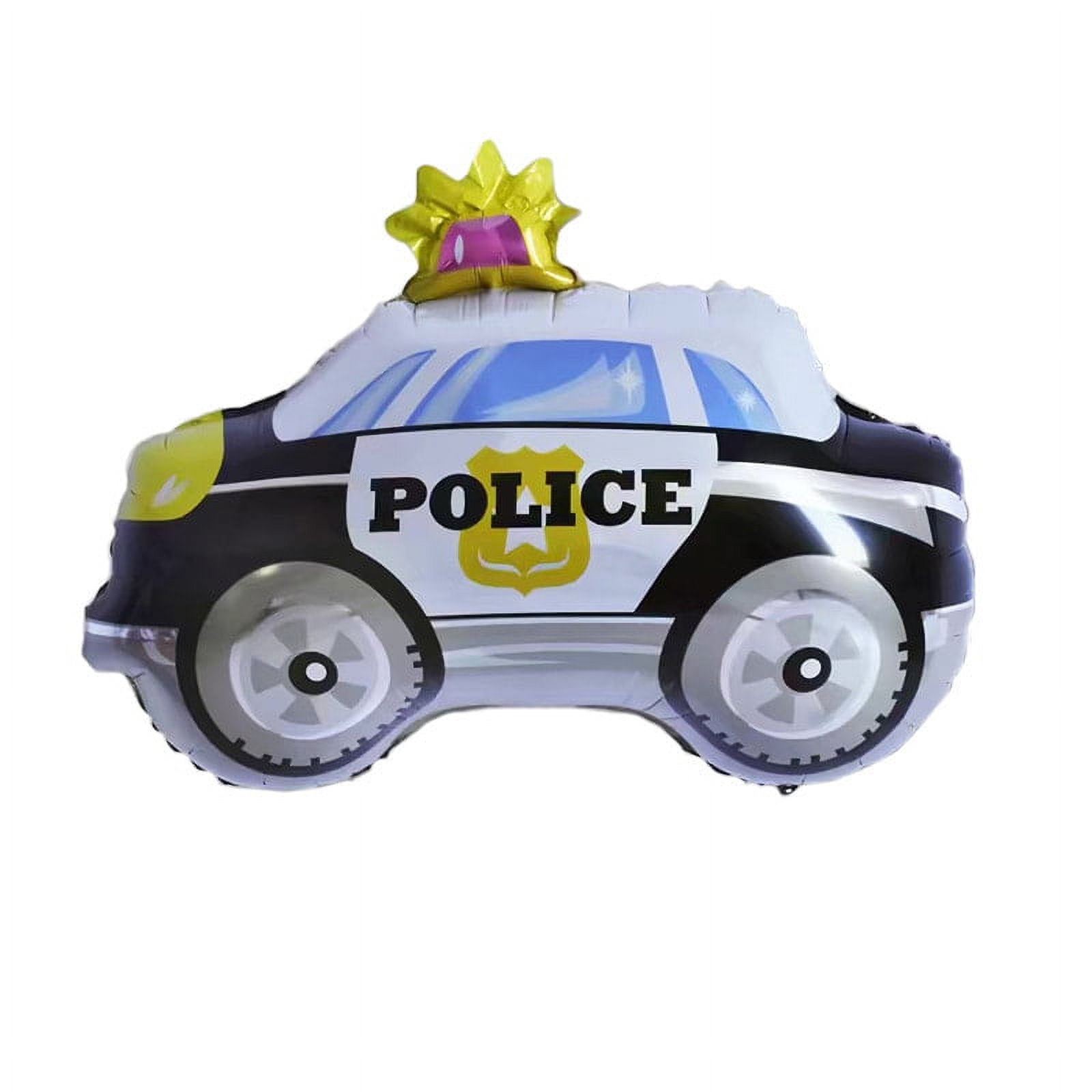Large Police Car Mylar Balloon - Walmart.com
