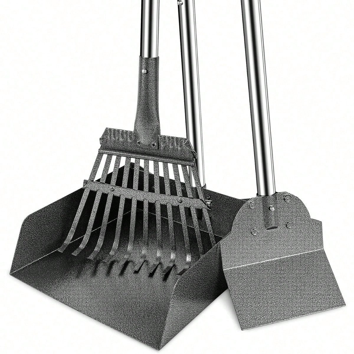 Large Pooper Scooper, Detachable Long Handle Poop Scooper for Large ...