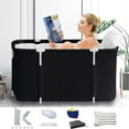 Large Portable Bathtub Portable Ice Bathtub Hot Bathtub Eco-Friendly ...