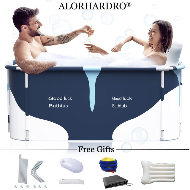 ALORHARDRO Large Portable Bathtub Portable Ice Bathtub Hot Bathtub Eco ...