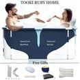 ALORHARDRO Large Portable Bathtub Portable Ice Bathtub Hot Bathtub Eco ...