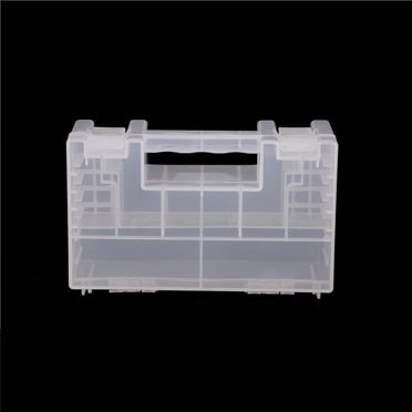 Foto&Tech Clear AA/AAA Plastic Battery Storage Case/Organizer/Holder ...