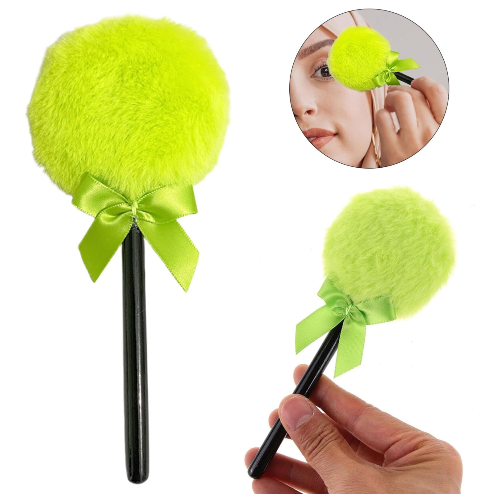 Large Powder Puff Tool, Dusting Powder Puff Lollipop Lollipop Duster ...