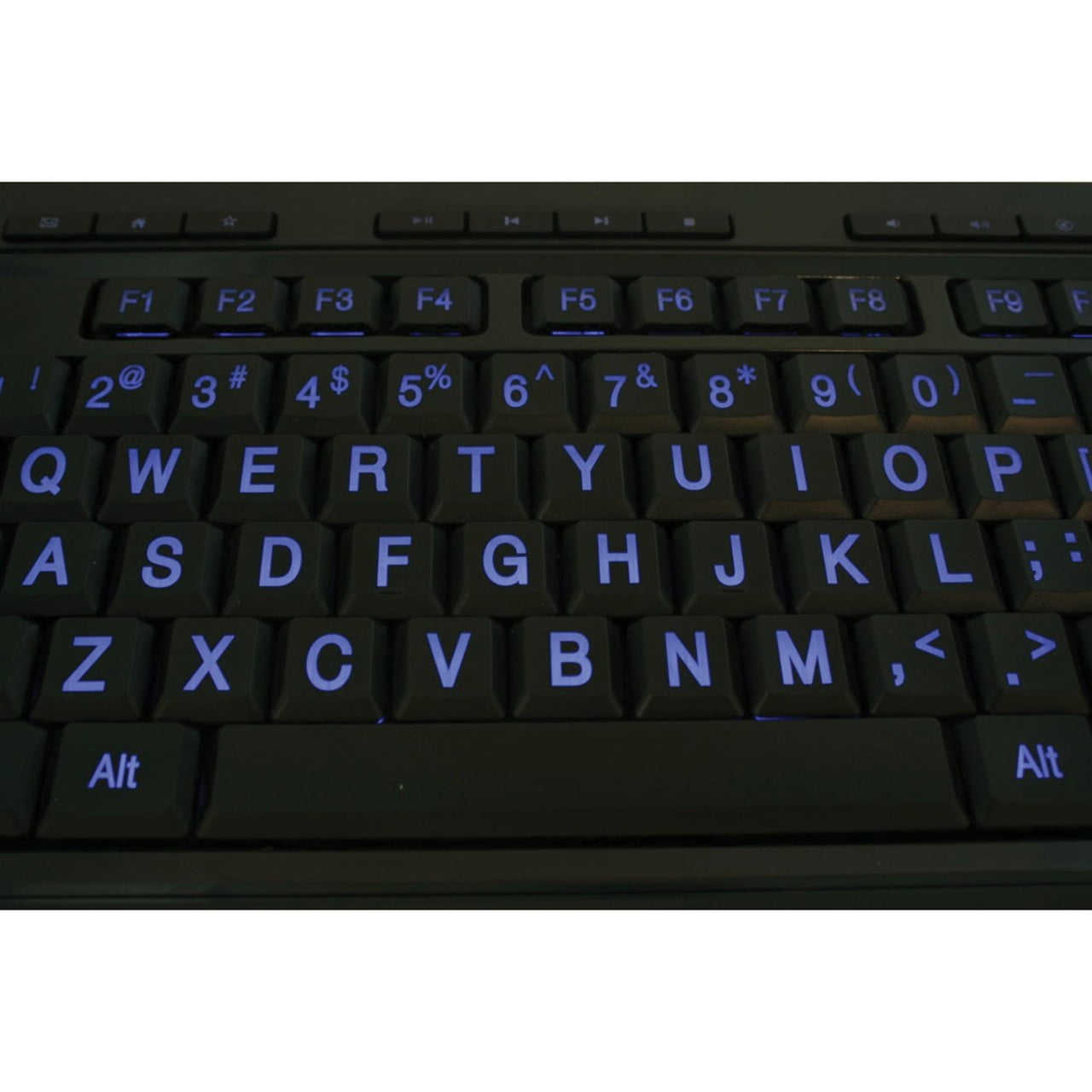 Large Print 3-Color Backlit Keyboard - USB - Walmart.com