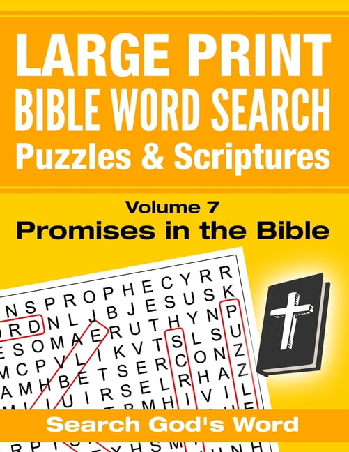 Large Print - Bible Word Search Puzzles LARGE PRINT - Bible Word Search ...
