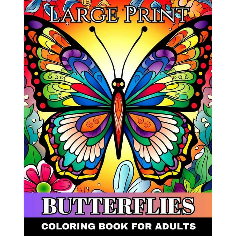 butterfly coloring book pages to print