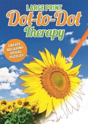 Pre-Owned Large Print Dot-to-Dot Therapy Paperback - Walmart.com