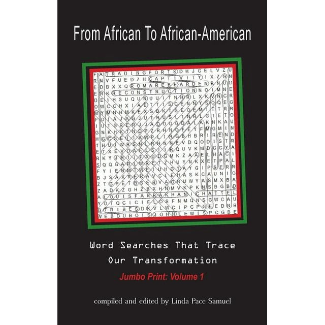 Large Print: From African to African American: Word Searches That Trace ...