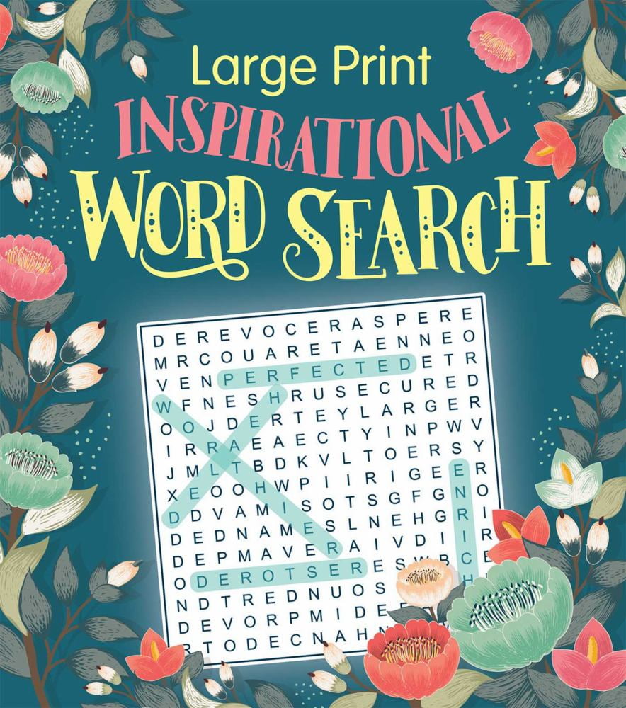 Large Print Inspirational Word Search (Paperback) - Walmart.com