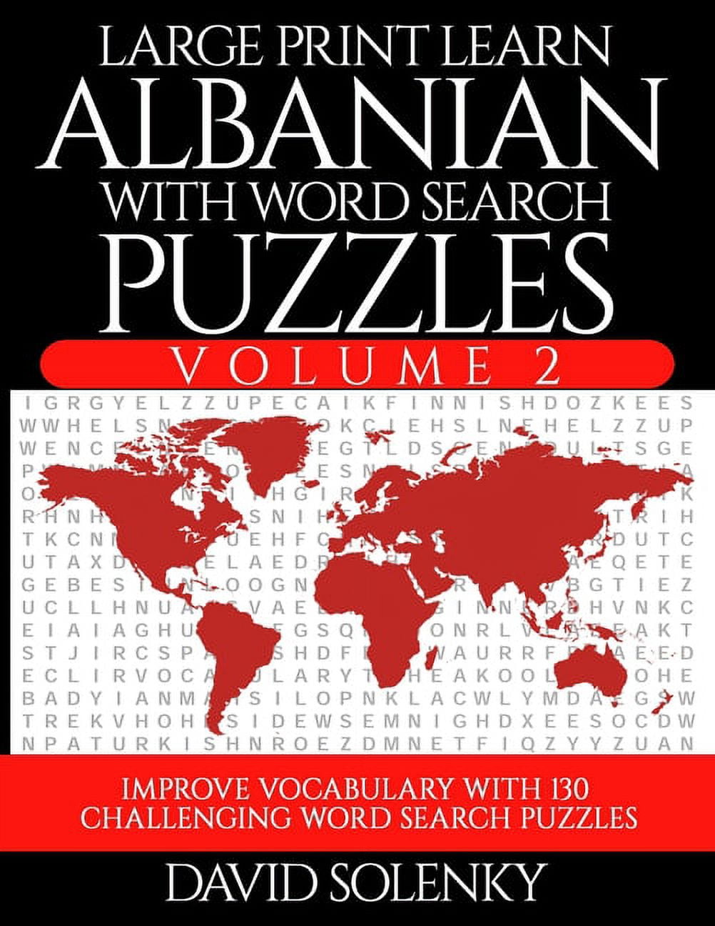 Large Print Learn Albanian with Word Search Puzzles: Learn Albanian ...