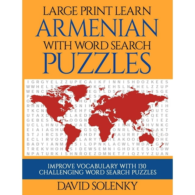 Large Print Learn Armenian with Word Search Puzzles : Learn Armenian ...