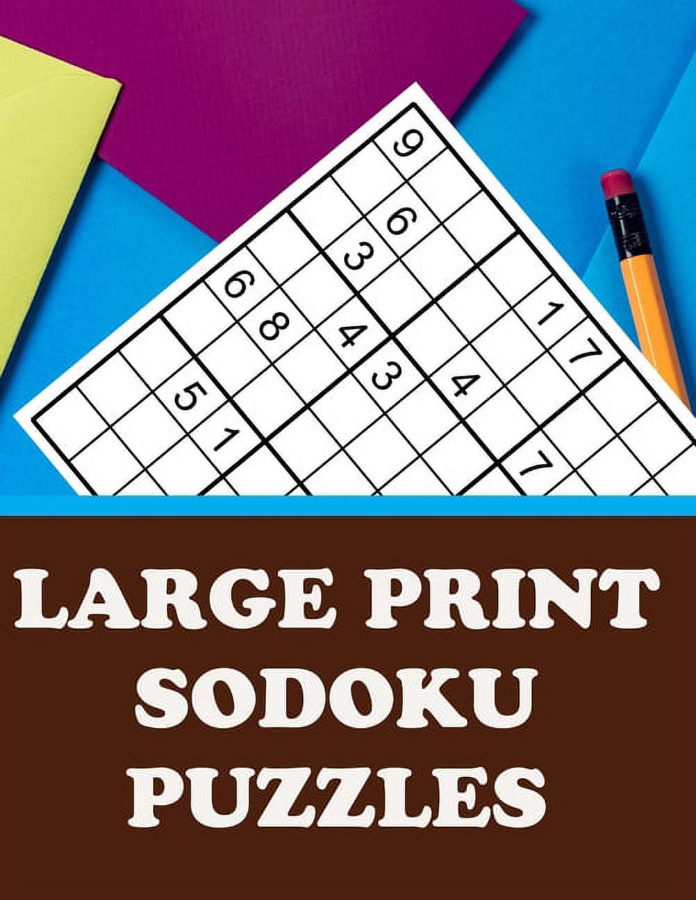 Large Print Sodoku Puzzles: Have Fun and Sharpen Your Mind (with ...