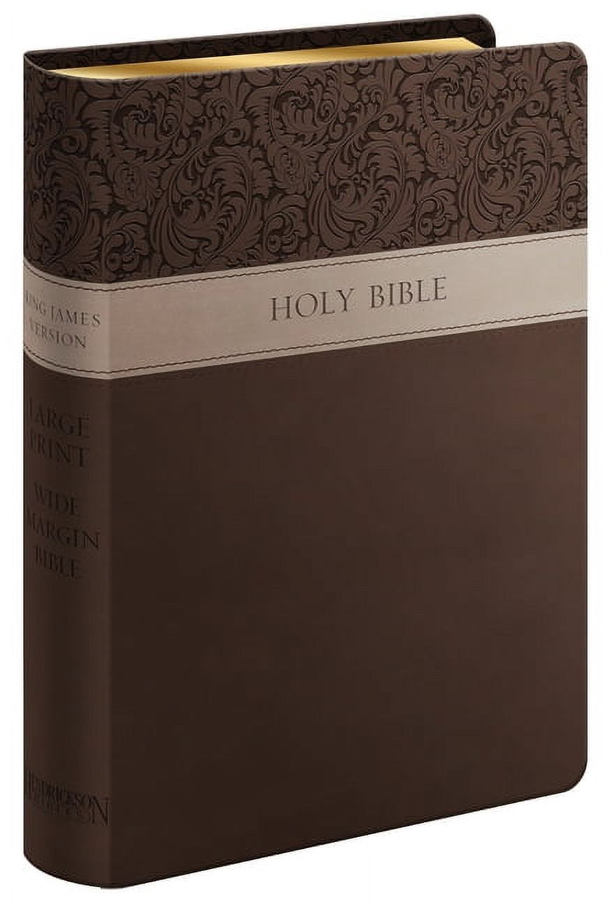 Large Print Wide Margin Bible-KJV (Other)(Large Print) - Walmart.com