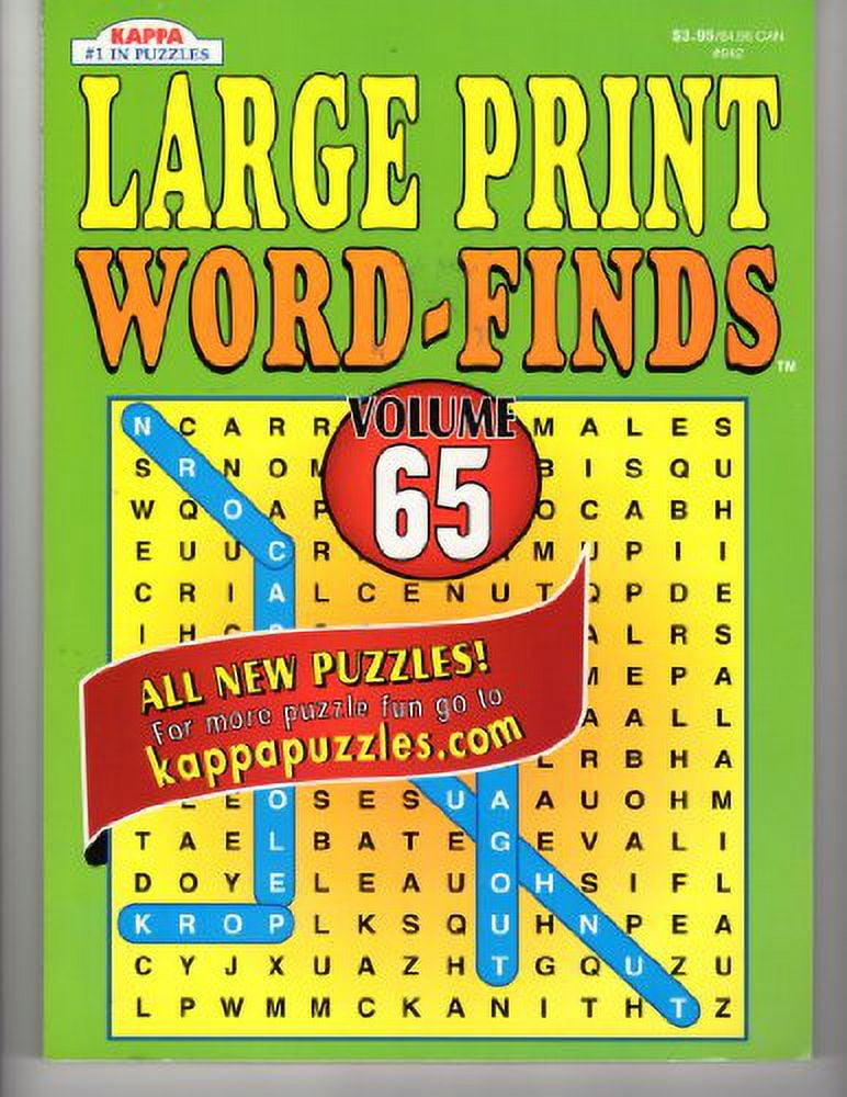 Pre-Owned Large Print Word-Finds (Large Print Word Finds, Volume 45 ...