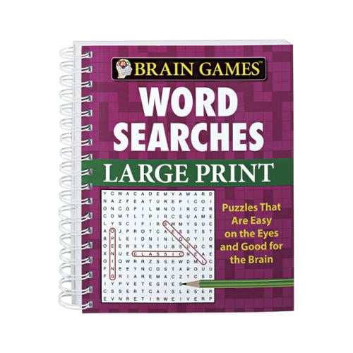 Large Print Word Search Book - Walmart.com