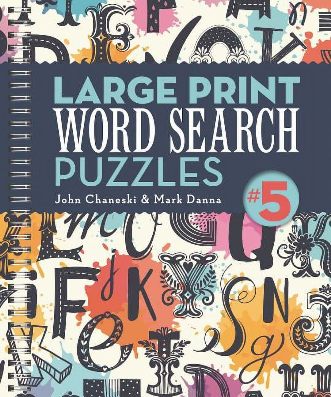 Large Print Word Search Puzzles 5: Volume 4 - Brain Games Book for ...
