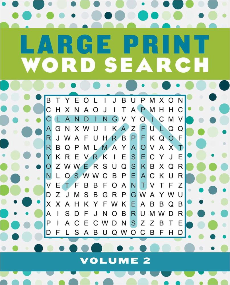 EDITORS OF THUNDER BAY PR: Large Print Word Search Volume 2 (Paperback ...
