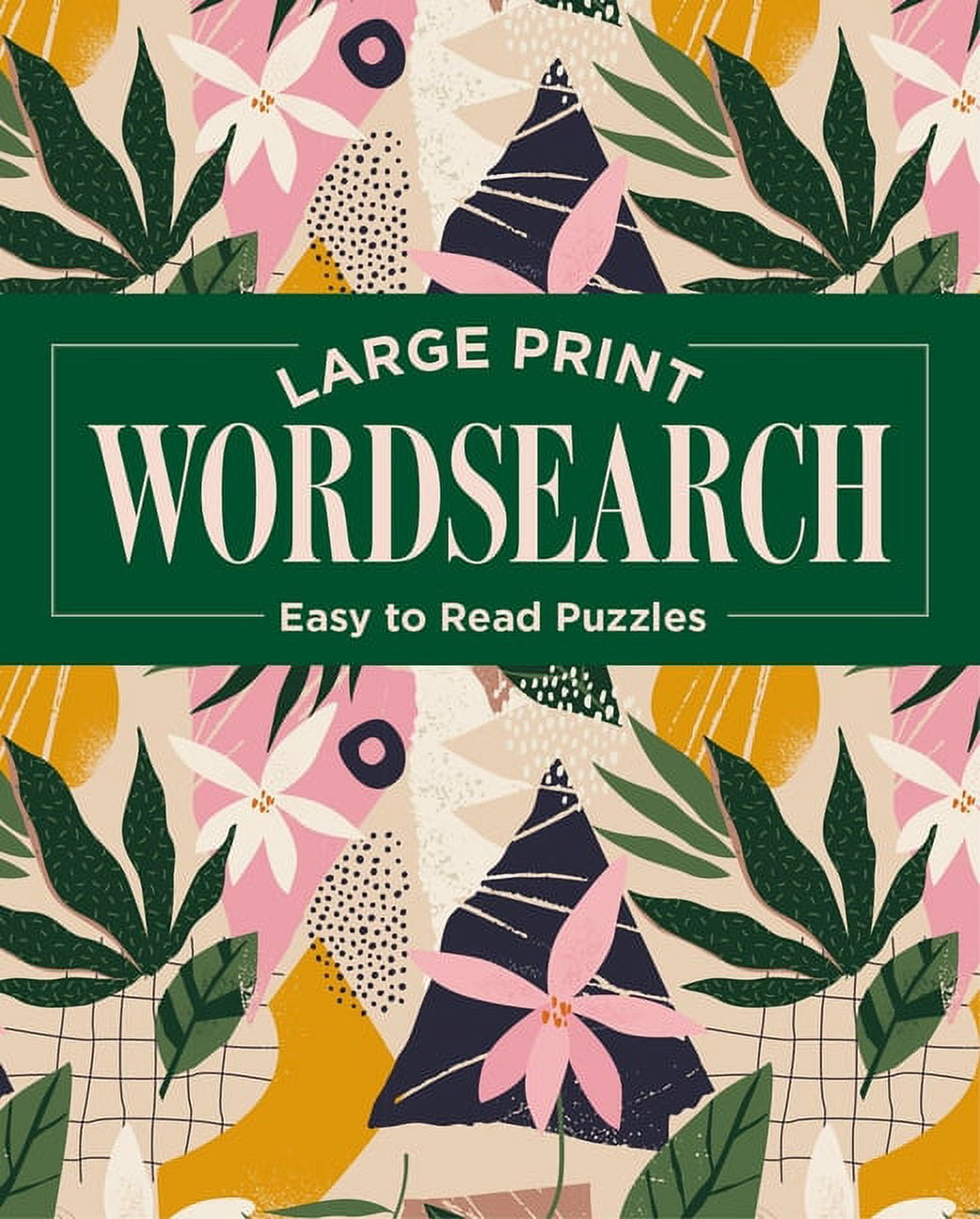 Large Print Wordsearch : Easy to Read Puzzles - Walmart.com