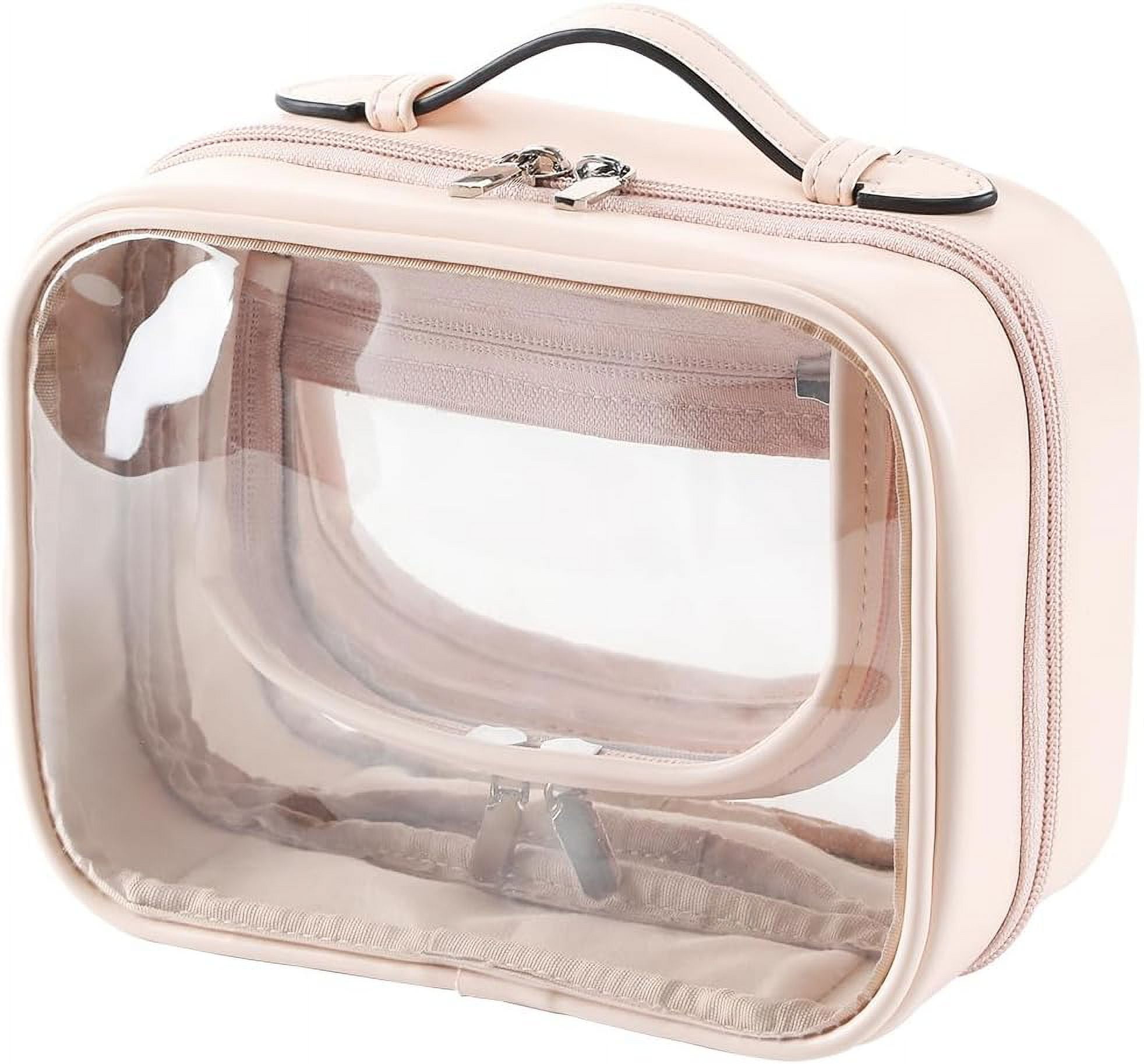 Large Professional Free Standing Clear PVC Makeup Artist Set Bag ...
