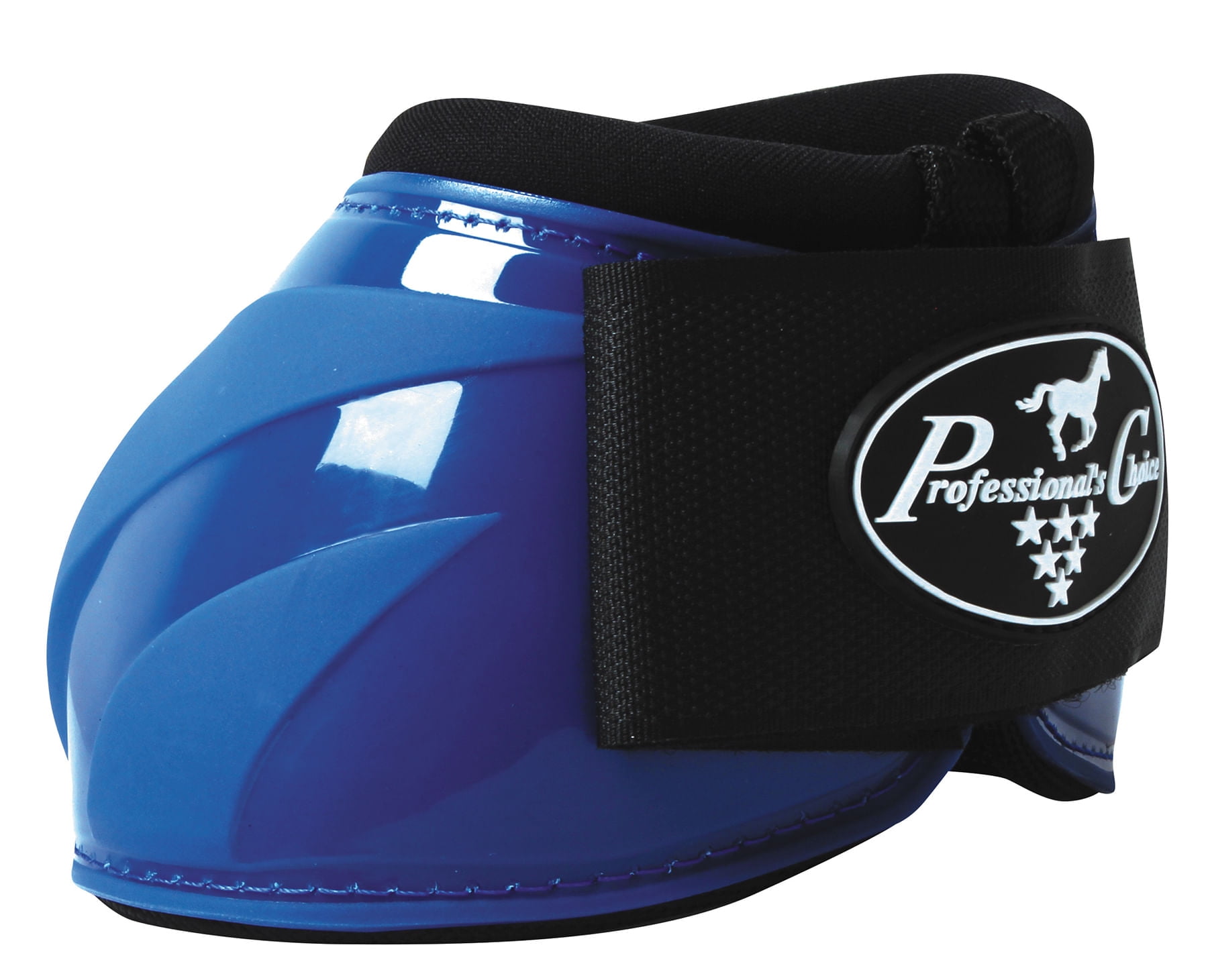 Large Professionals Choice Spartan II Horse Bell Boots Royal Blue ...