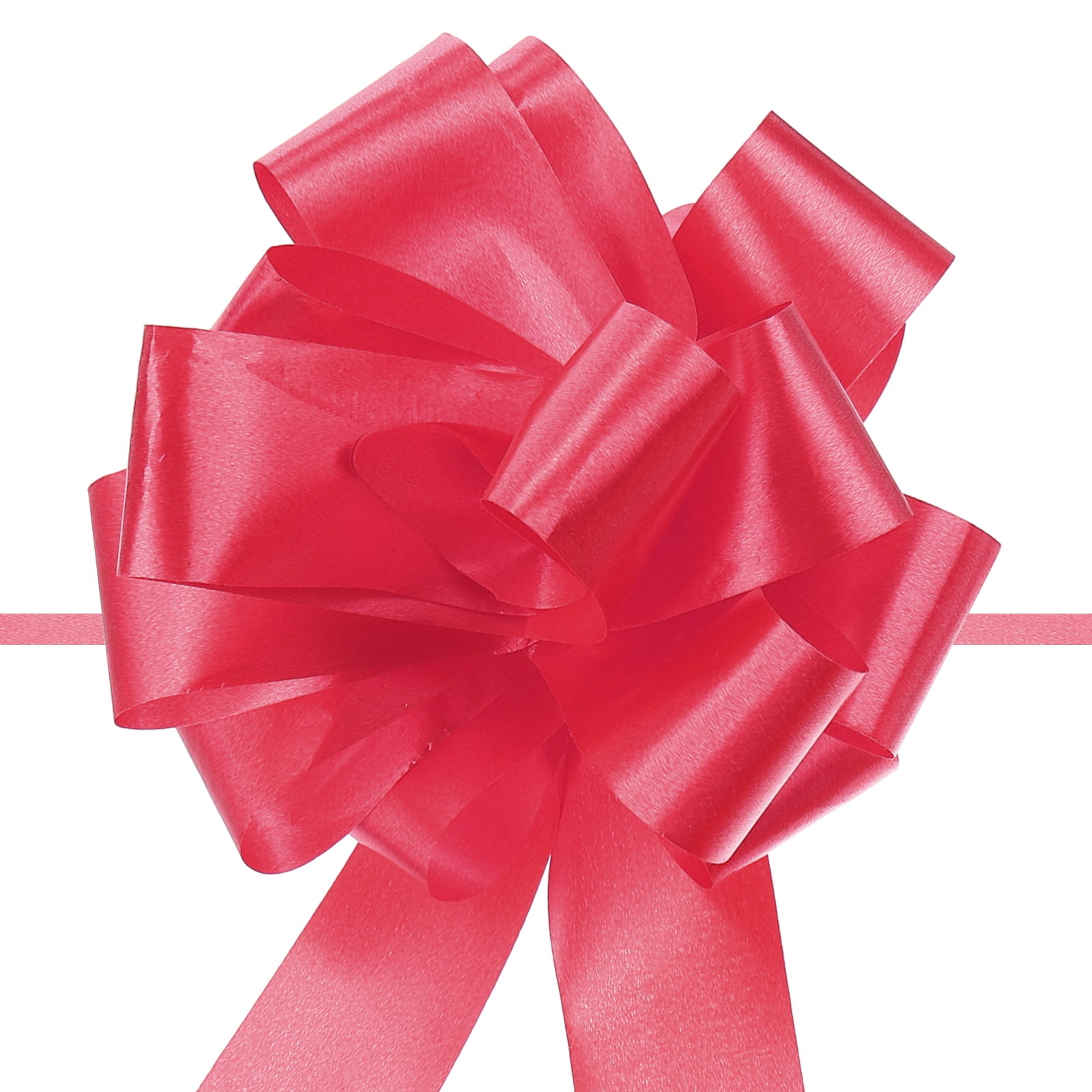 Uxcell 20Pcs 5" x 8" Large Pull Bow Big Gift Wrapping Bows Ribbon ...
