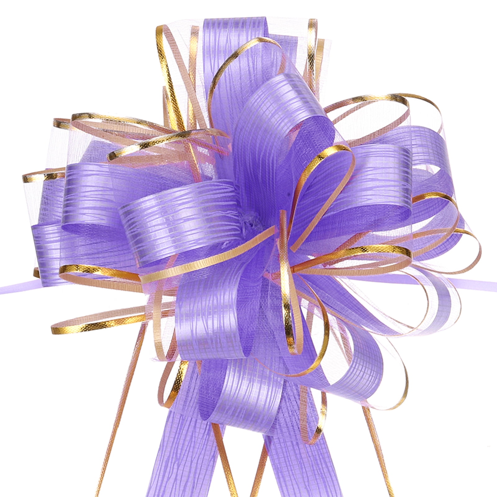 Large Pull Bow Gift Wrapping Bows Ribbon Organza for Wedding Baskets ...