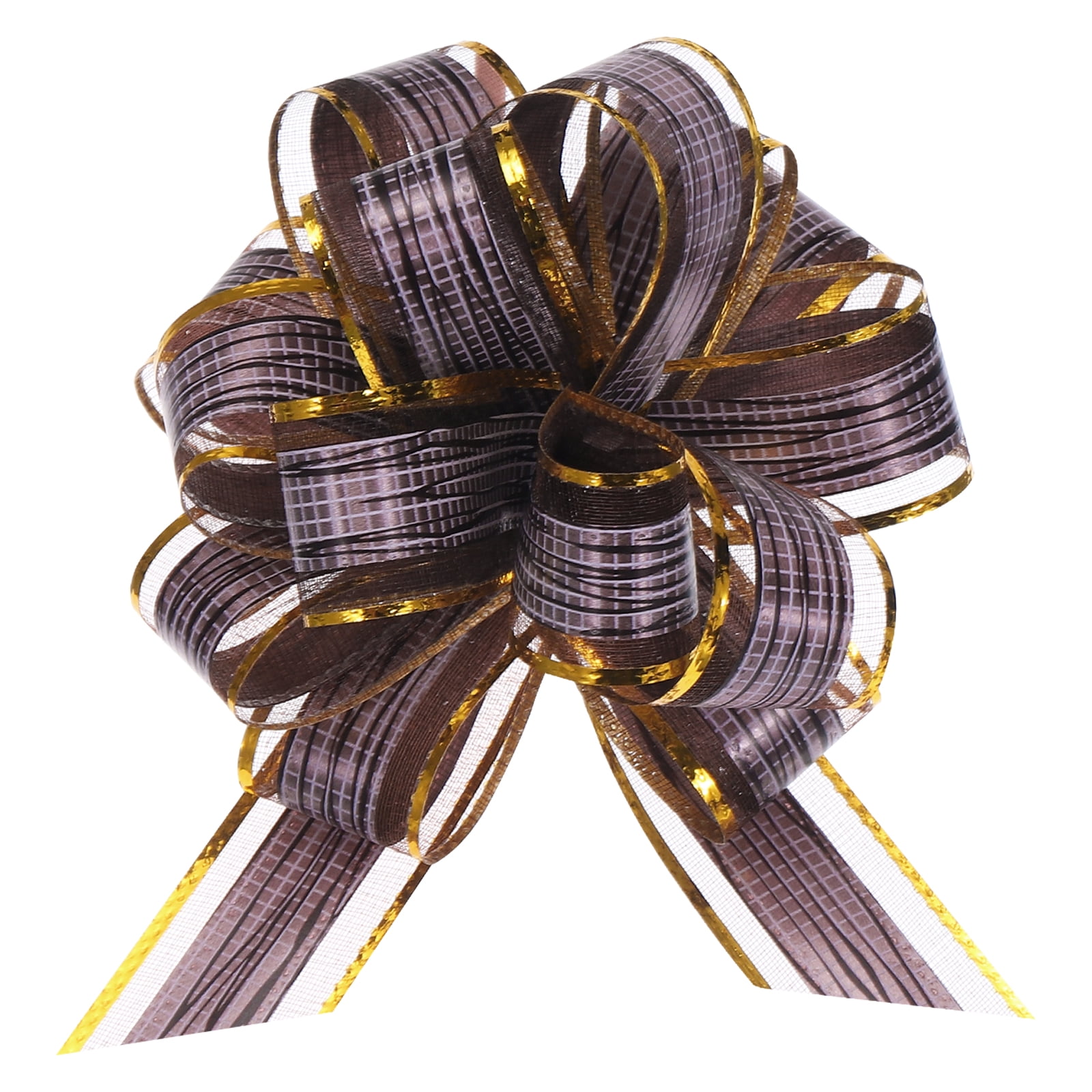 Large Pull Bow Gift Wrapping Bows Ribbon Organza for Wedding Baskets ...