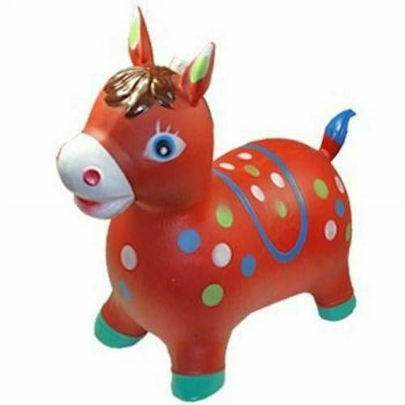 Mega Fun Donkey Hopper Ride On Toy Bouncing Inflatable, 18" x 22" x 12 ...