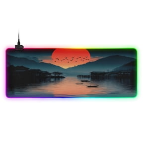 Tilted Nation Bone White Gaming Mouse Pad RGB - Bright LED Gaming ...