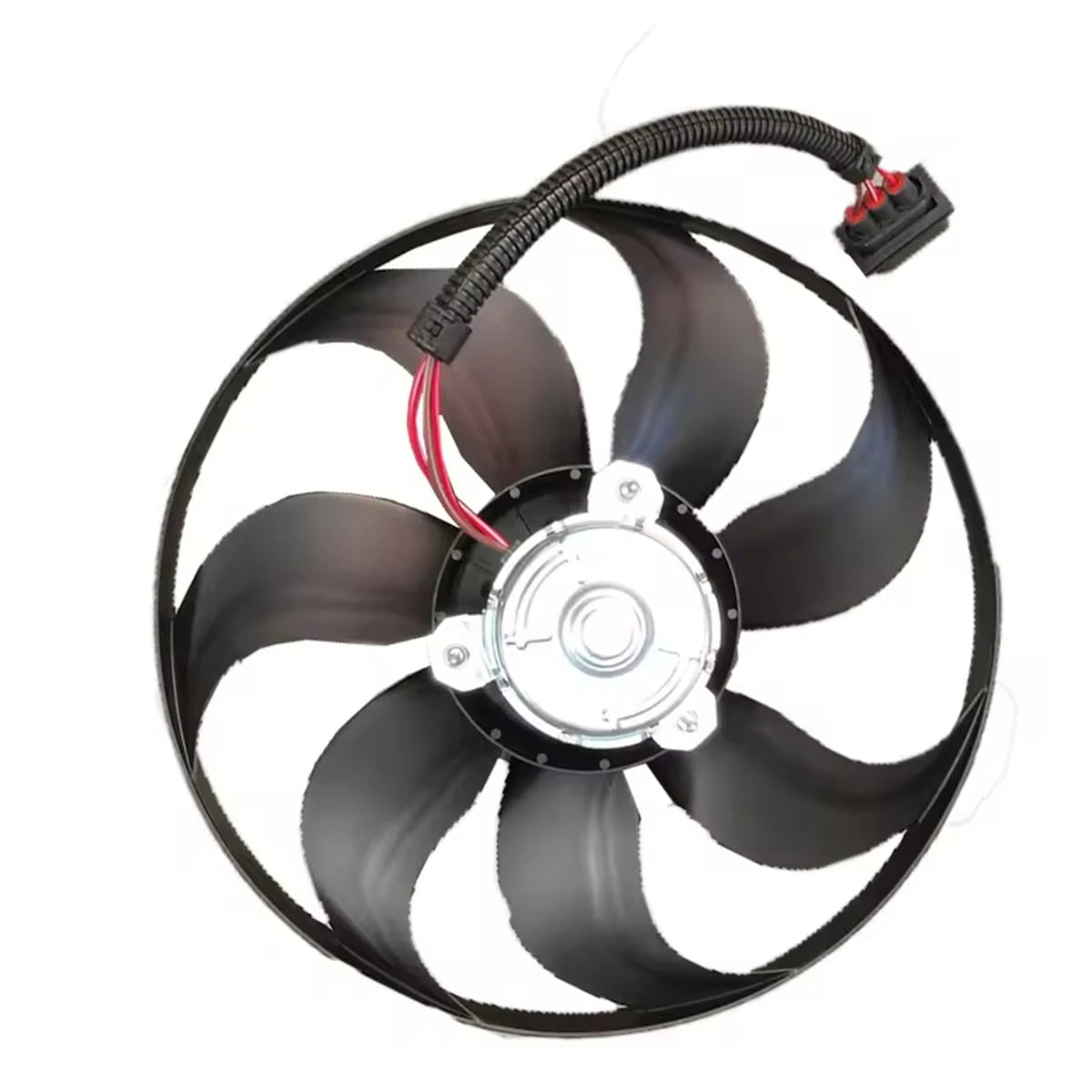 Large Radiator Cooling Fan For 1999-2007 Vw Golf Jetta Audi 1J0959455F ...