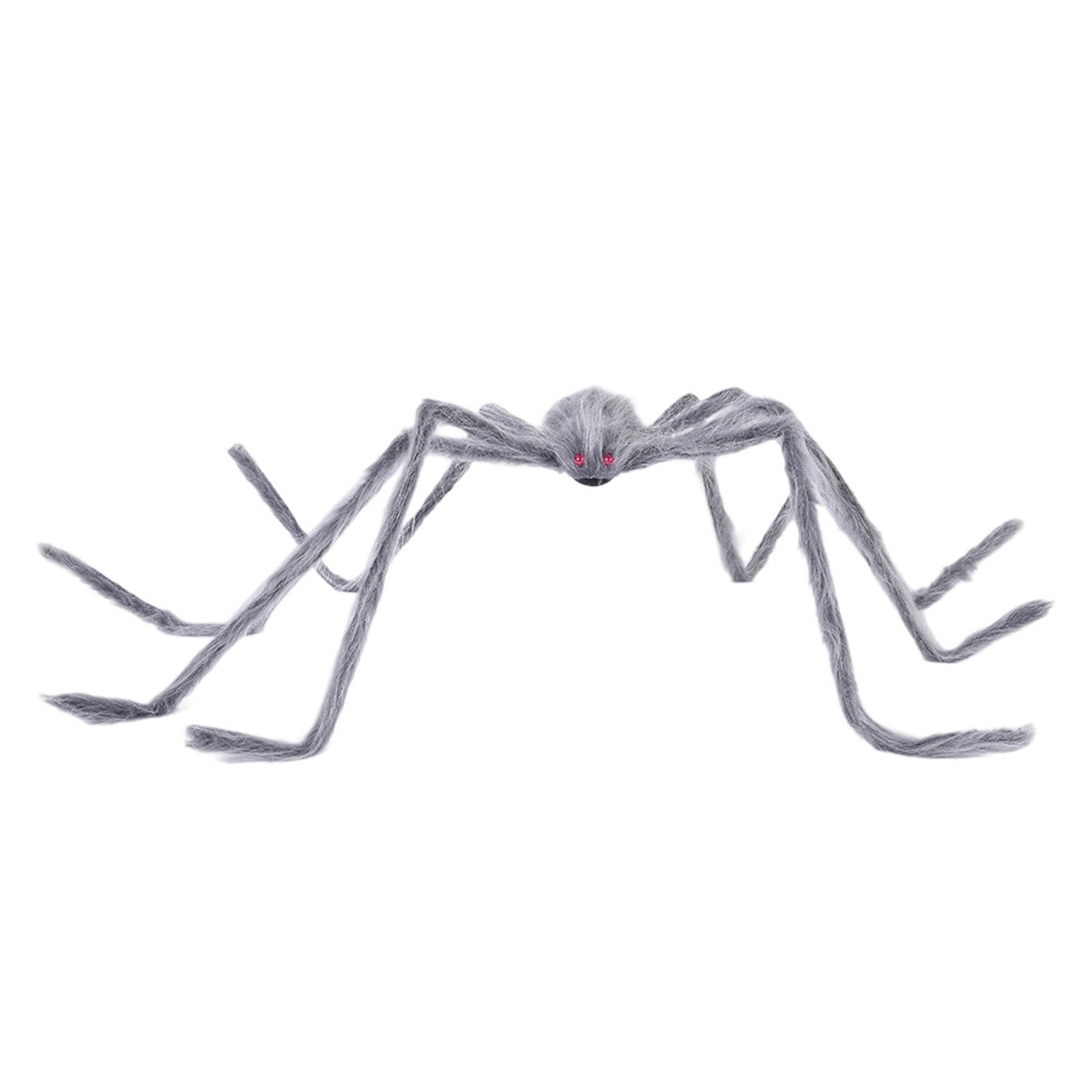 Large Realistic Hairy Spider Halloween Decoration, Poseable Creepy ...