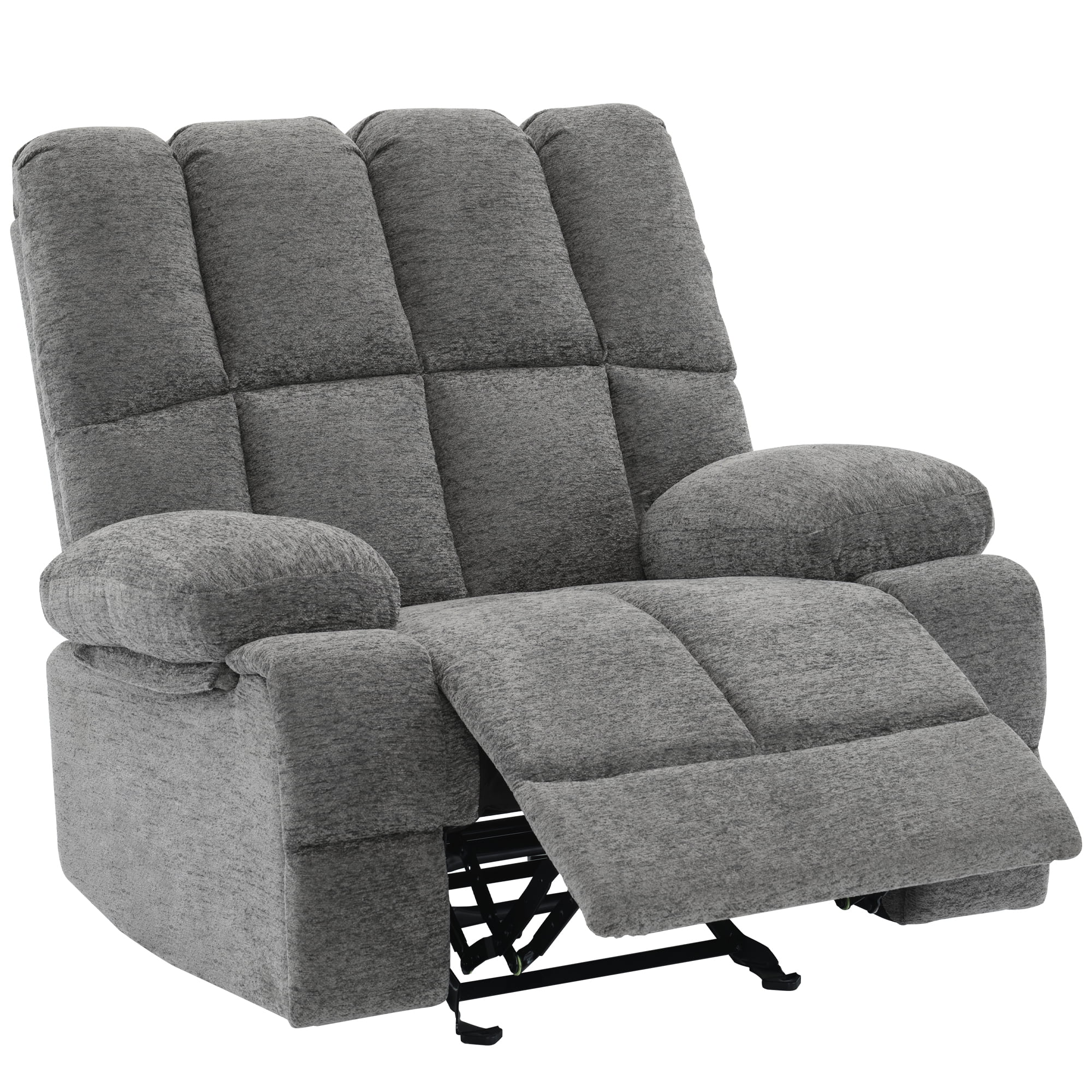 Large Recliner Chair for Adults, Extra Wide Recliner Chair Manual ...