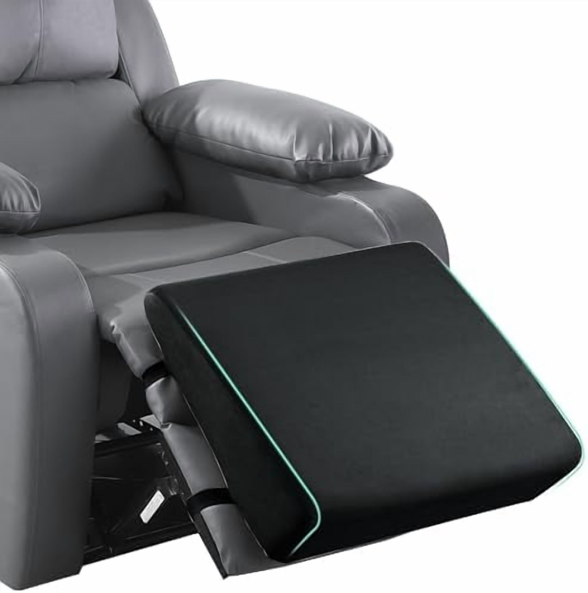 Large Recliner Leg Pillow, Memory Foam Recliner Cushion Wedge Shape ...