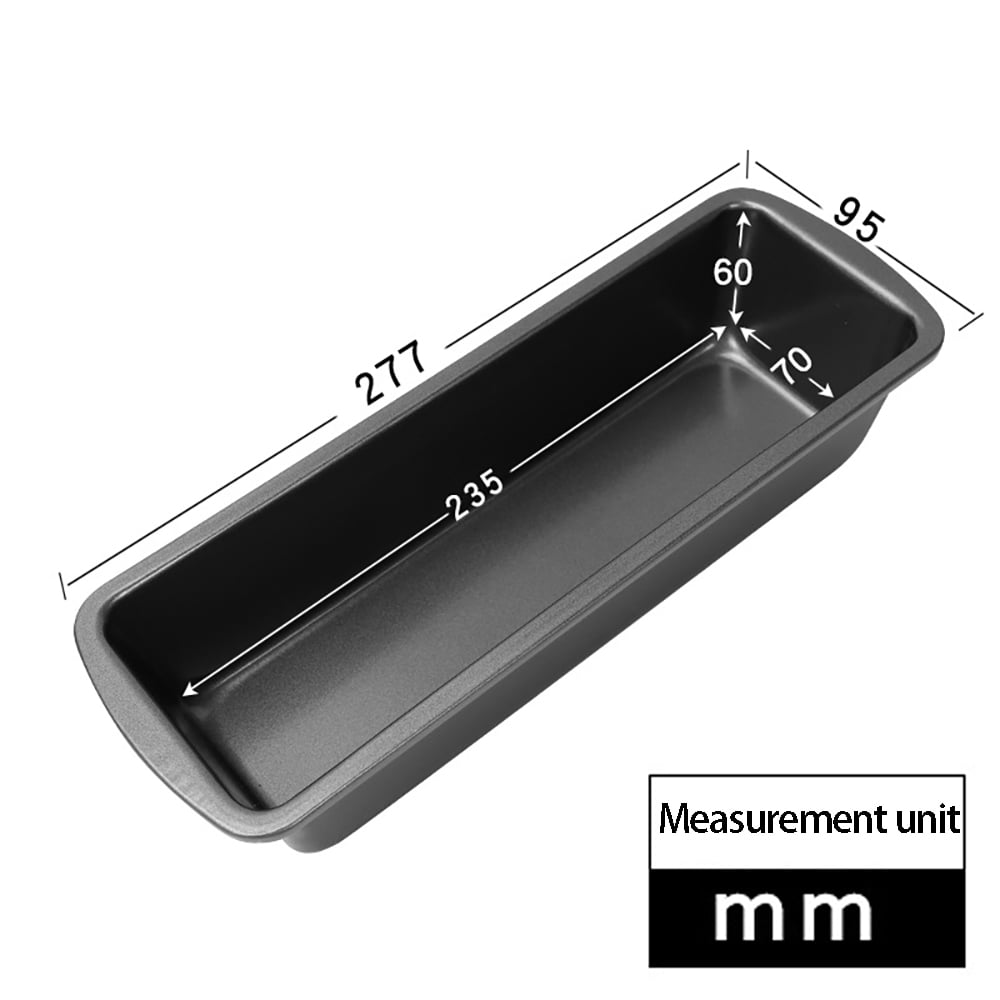 Large Rectangular Bread Pan, Non-stick Carbon Steel Toast Tray, Loaf ...
