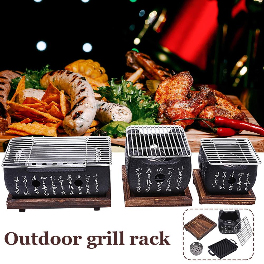 Large Rectangular Japanese Commercial Barbecue Grill Charcoal Grill ...