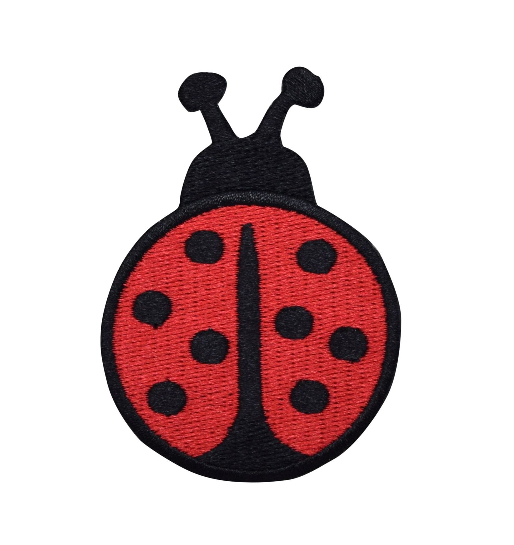 Large Red/Black Ladybug - High Quality Iron on Applique/Embroidered ...