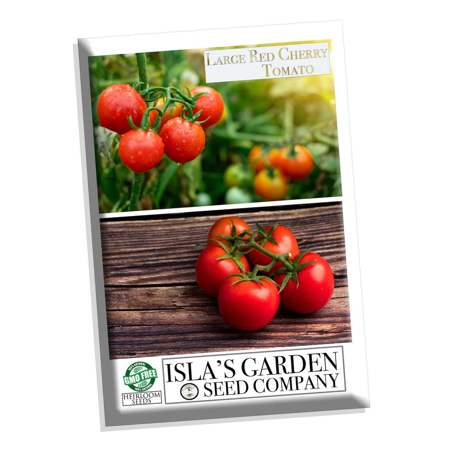 Isla's Garden Seeds 500 Large Red Cherry Tomato Plant Seeds - Walmart Business Supplies